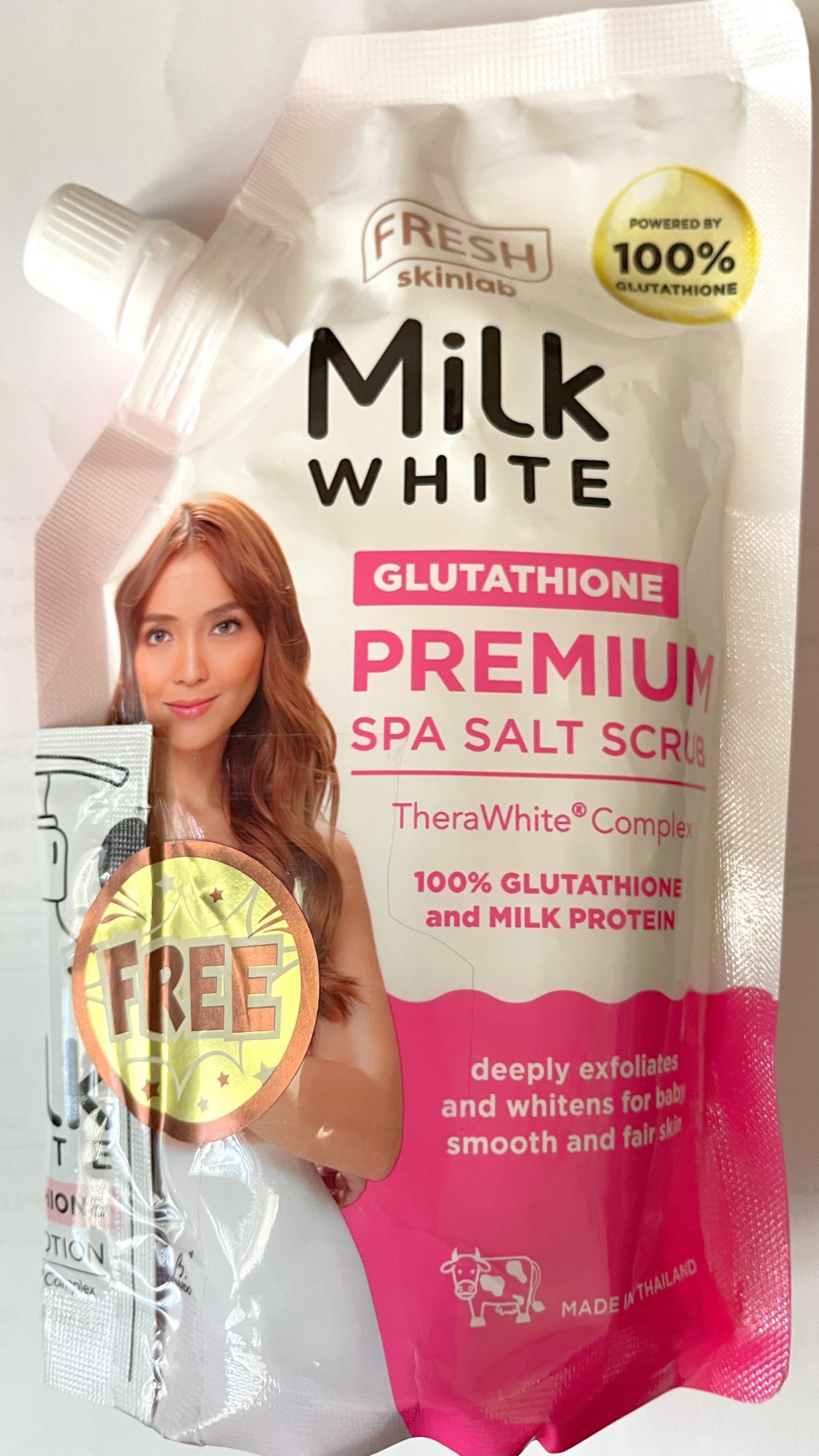 FRESH Skinlab Milk White Gluta-boost Salt Scrub 300g – Pinoy Herbals or ...
