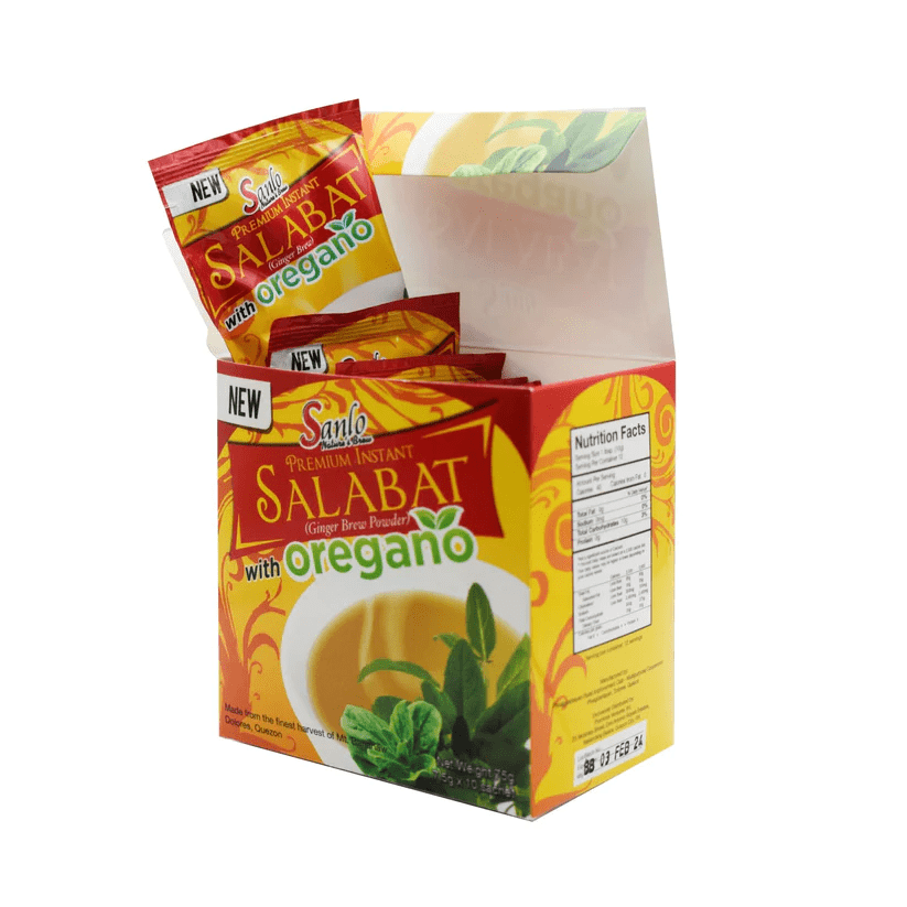 Sanlo Salabat with Oregano - Herbal Ginger Tea – Pinoy Herbals or ...